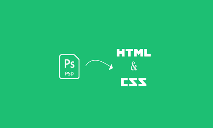 Convert a psd design to html and css by Omarabdelazi721 | Fiverr
