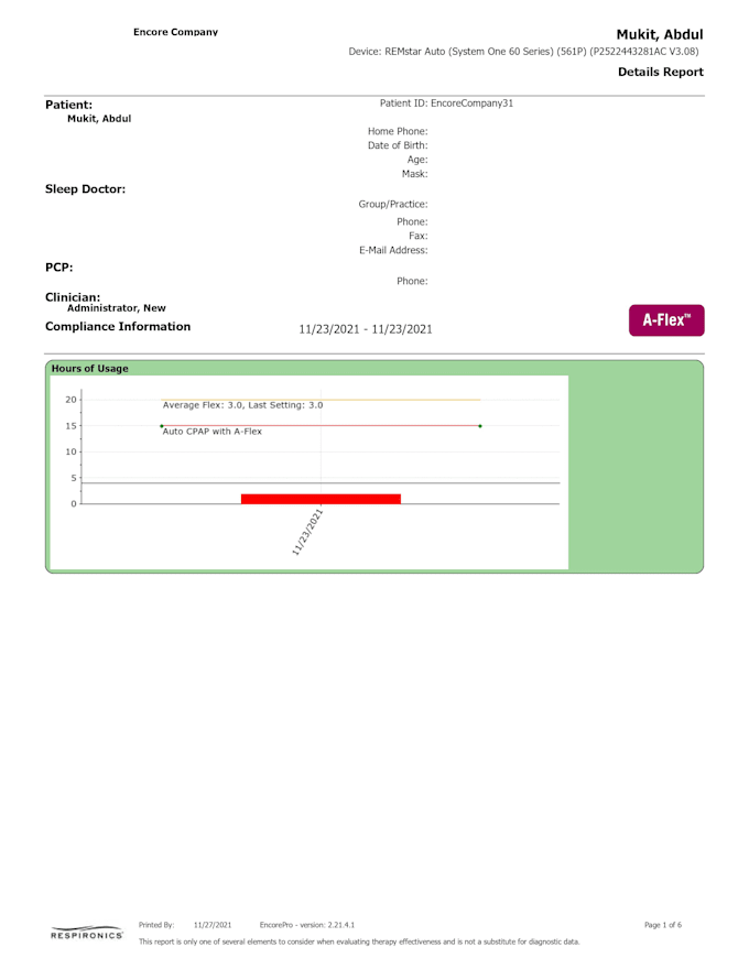 Generate sleep report from your cpap sd card data by Anikuiu | Fiverr