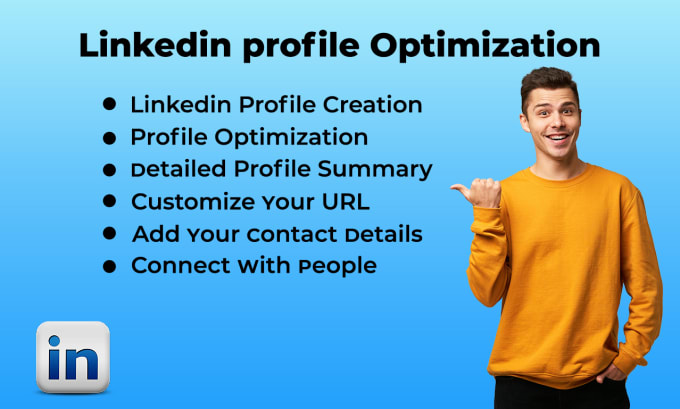 Professionally Do Linkedin Profile Creation And Optimization By