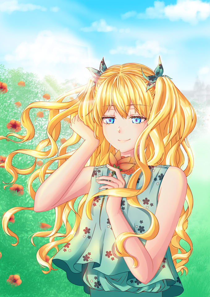 Draw anything in stunning anime style by Ivonagustin | Fiverr