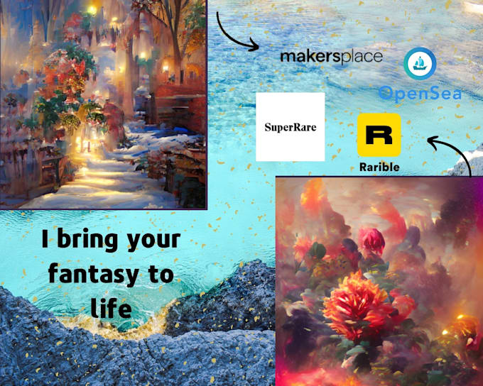 Create beautiful nft artwork for you by Copydemigod | Fiverr