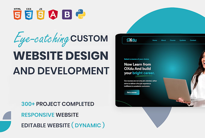Design and develop responsive website by Developeweb | Fiverr