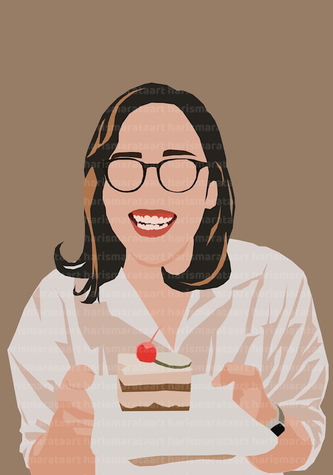 Create digital faceless portraits by Harismarata_art | Fiverr