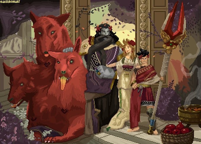 Create detailed and cool pixel art for you by Jacksrom | Fiverr