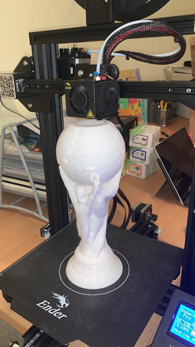 Print your 3d model with pla and send it to you by Bisibodesigns | Fiverr