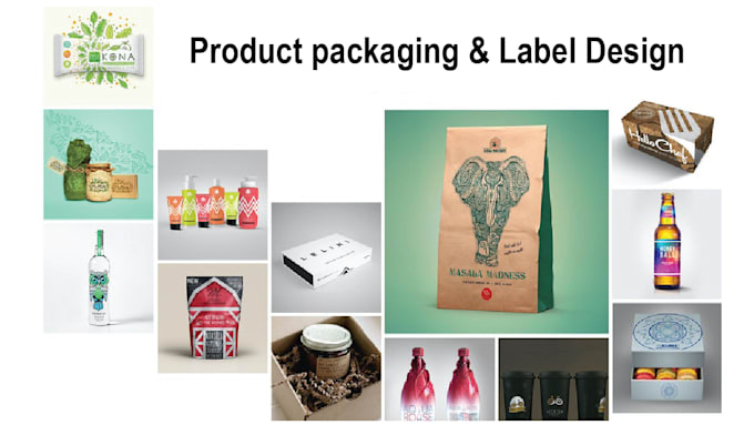 Make product packaging, label and dieline design by Expertmoon | Fiverr