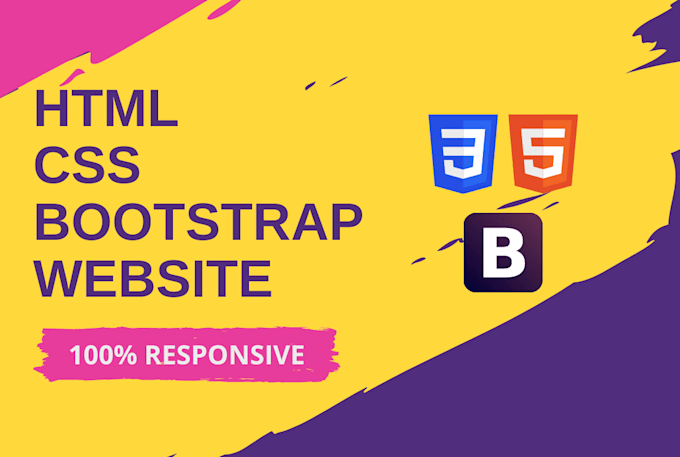 Develop responsive website with html css and bootstrap by Afridisiraj07 ...