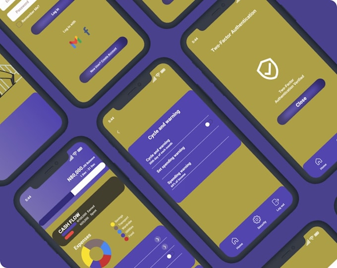Design a web and mobile app ui ux design in 24hrs