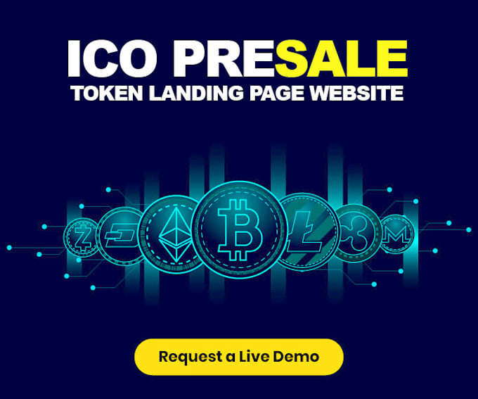 Develop ico landing ico website presale website and user dashboard by ...