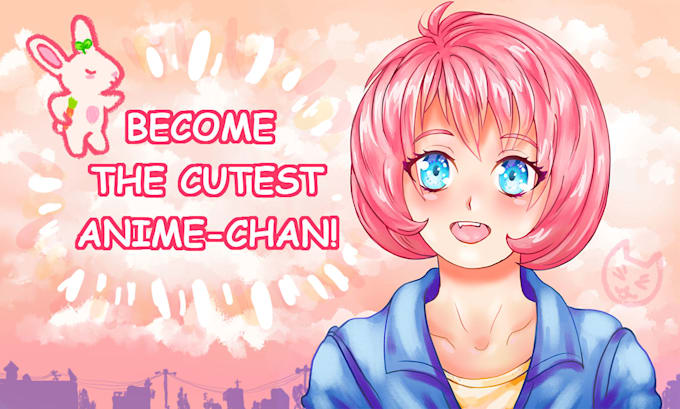 Draw super hot anime portrait for you by Flower_pie | Fiverr