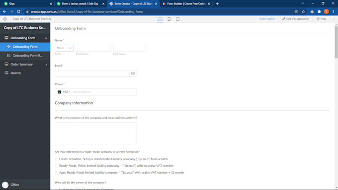 Design Zoho Creator Apps Forms Customize Crm Zoho One By Rachar