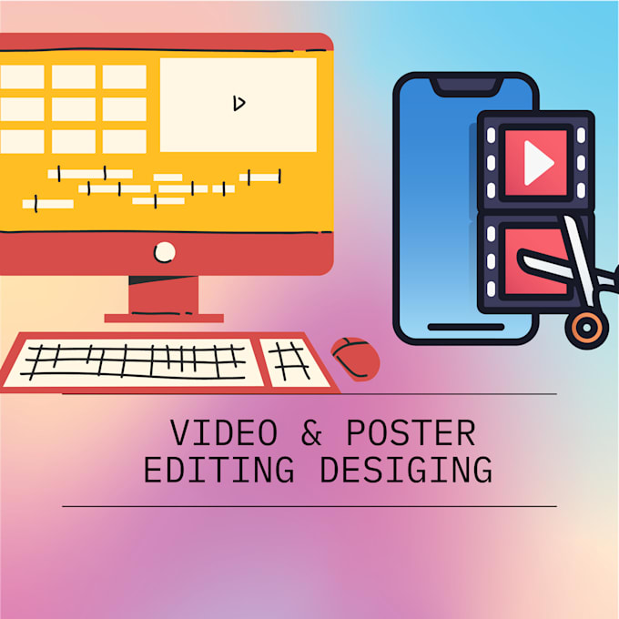 Sales poster designing and video editing by Kvtgamer | Fiverr