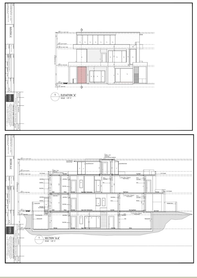 Provide draftsman services for house plan by Hammadhassan630 | Fiverr