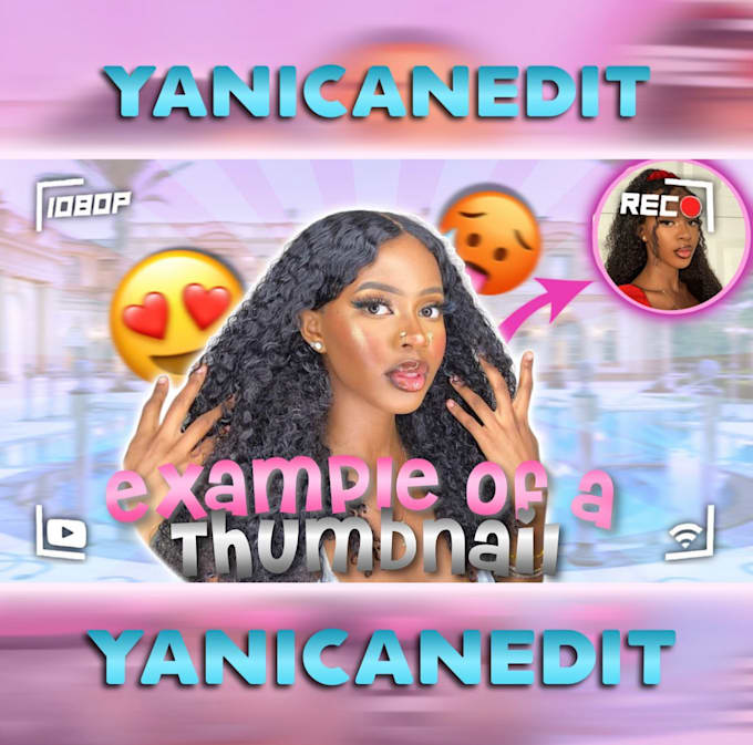 Create stunning vibrant youtube thumbnails and banners by Kuukae | Fiverr