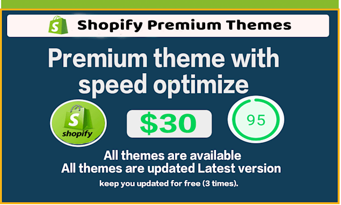 Install shopify premium theme with speed optimize by Jack_ha | Fiverr