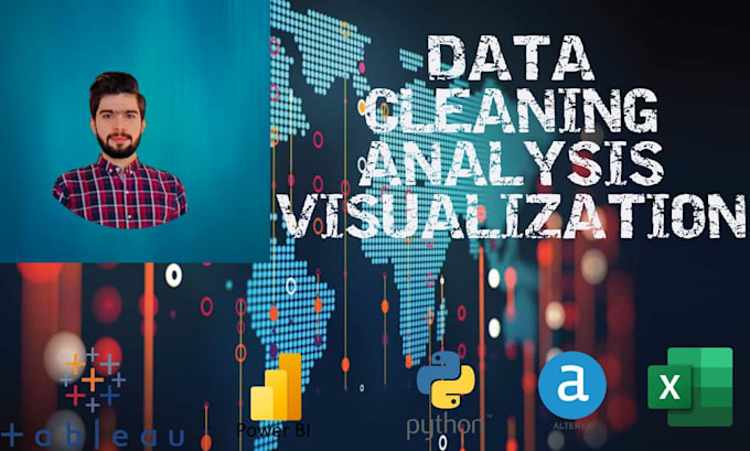 Do data cleansing and visualization in power bi by Iqrarkhan824 | Fiverr