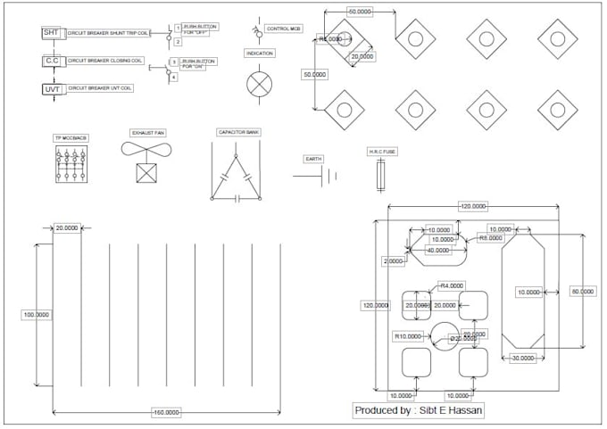 Autocad design drawings for control panel circuits dol by Engrsibboo ...