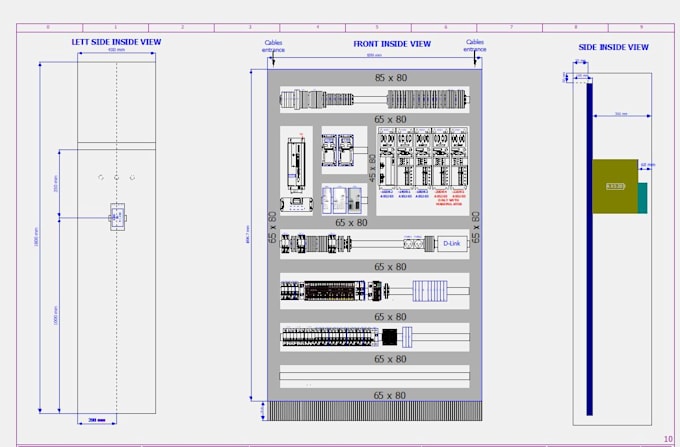 Create electrical drawing on eplan by Gabital86 | Fiverr