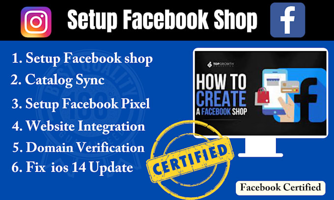 Set up facebook shop, business page by Websiteexpert_5 | Fiverr