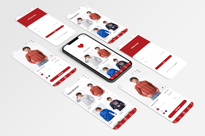 Do complete ui ux by Sarahtaureg | Fiverr