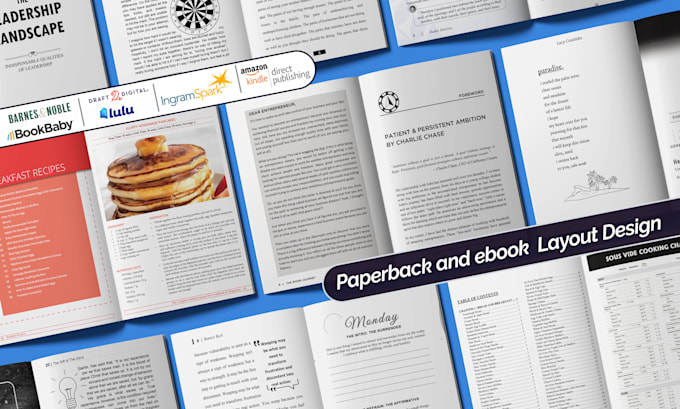 Do paperback and ebook formatting and layout design by Ose_solutions ...
