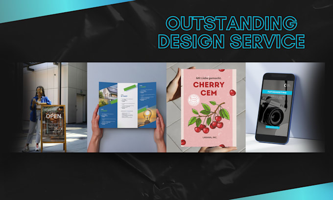 Create a professional flyer, postcard design, poster, etc by Tristan ...