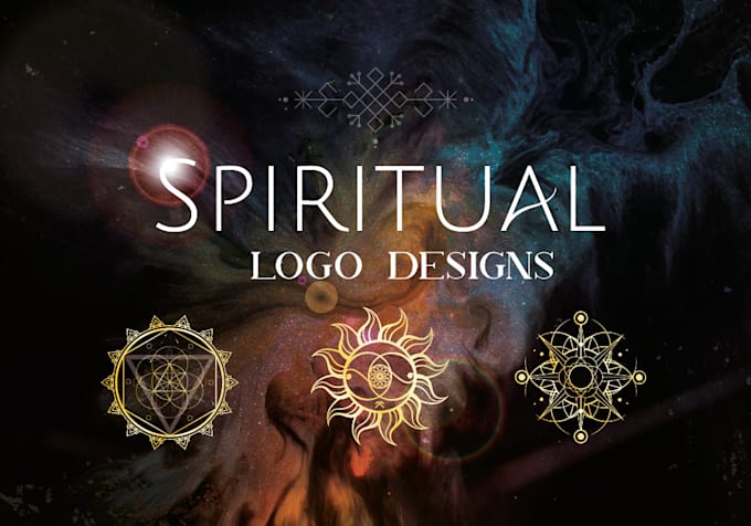 Create spiritual and mystical logo design by Santagrinina | Fiverr