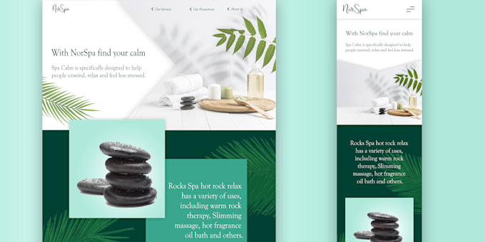 Create a responsive website for you by Saaddrs | Fiverr