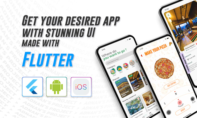 Develop both android and ios mobile apps using flutter by Shoebadnan ... Develop both android and ios mobile apps using flutter by Shoebadnan ...