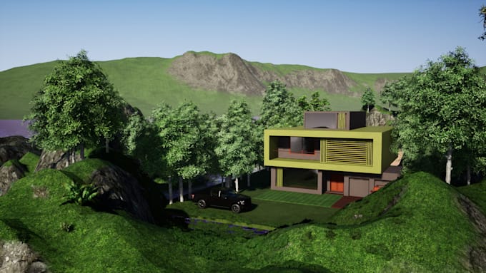 Create realistic 3d architectural animation, walkthrough and renders in ...