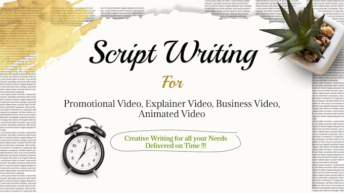 Write an engaging explainer script for your animated video by ...