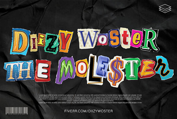 Create typography college, ransom note, unique, quotes, by Diizywoster ...