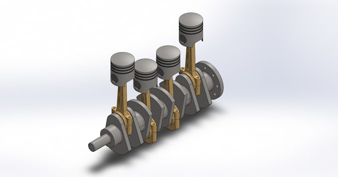 Make 2d, 3d machine parts design with autocad and solidworks by ...