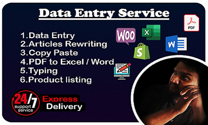 Do perfect data entry, copy paste, excel and word data entry for you by ...