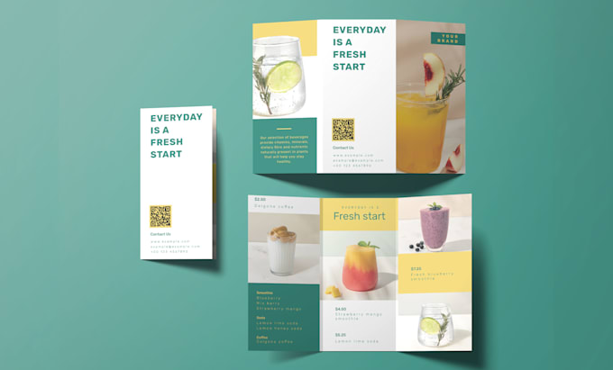 Design a professional restaurant menu by Shawalshajib | Fiverr