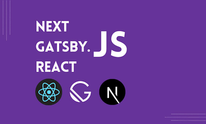 Develop websites on gatsby react next by Subhanakram200 | Fiverr
