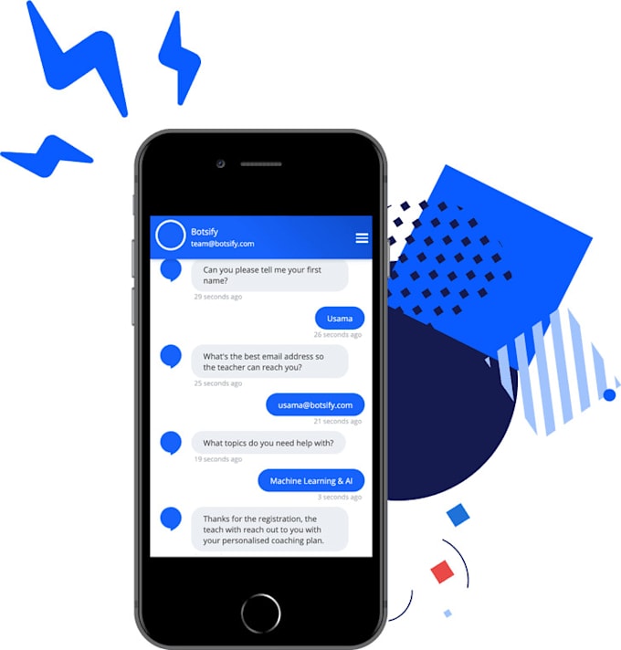 Build a smart chatbot for facebook messenger, website using manychat by ...