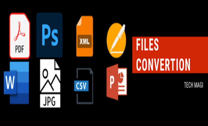 Convert your files in different files format by Techmagi31 | Fiverr