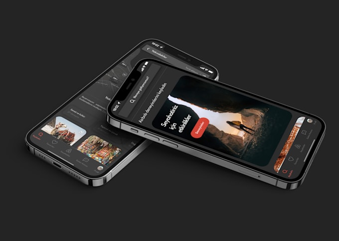 Make trendy ui designs for your mobile applications by Asligizem | Fiverr