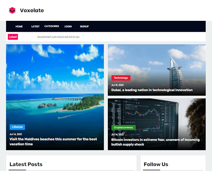 Build a beautiful and fast website for you by Hope_tomiwa | Fiverr
