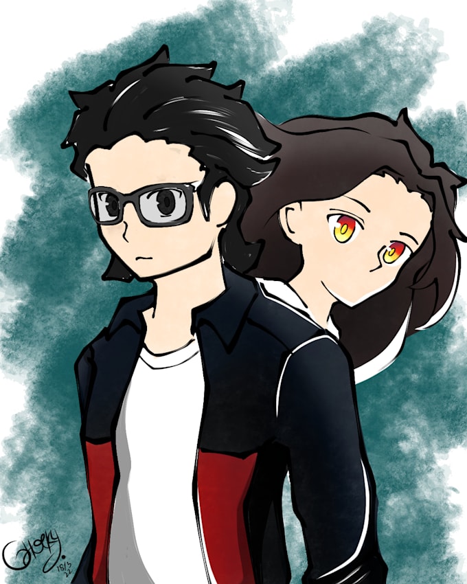 Draw an anime, manga, oc even yourself with my own style by Artzkir ...