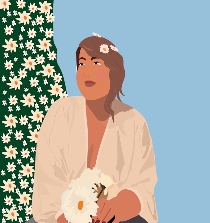 Create illustrations of people in adobe illustrator by Gabriellespur ...