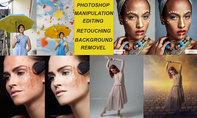 Create eye catching photo manipulation photo editing with free psd by ...