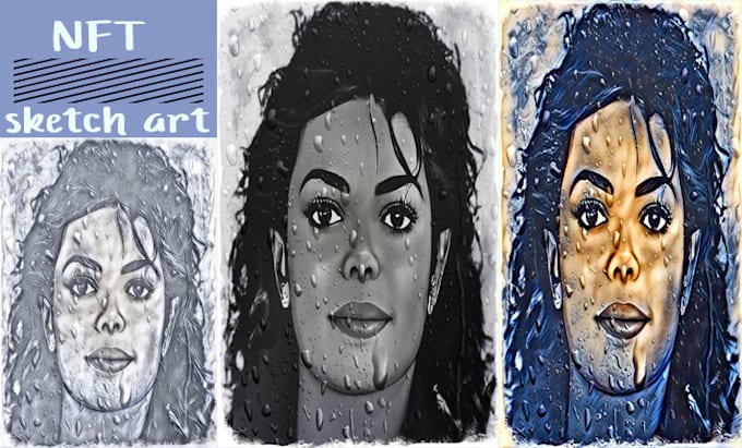 Create and design your nft sketch, do digital art, illustration for ...