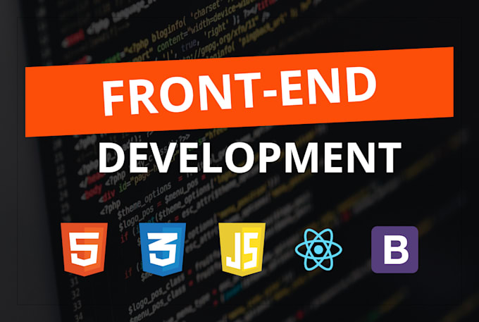 Be your front end developer, psd to html css, react, angular by ...
