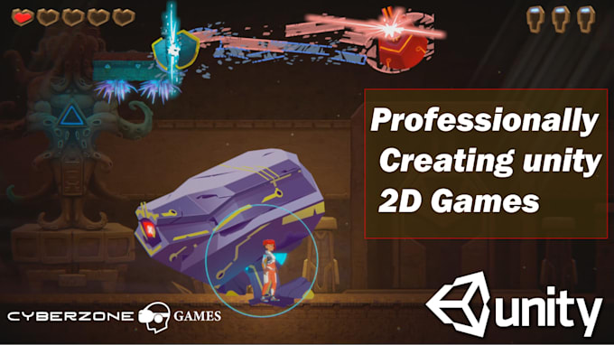 Create a 2d game as per your requirements in unity by Cyberzonegames ...