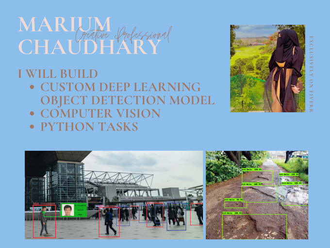 Build custom deep learning object detection model, computer vision ...