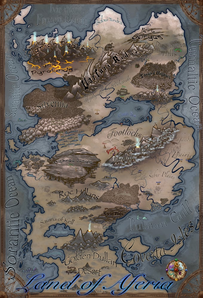 Make a custom rpg map by Fumbledoor | Fiverr