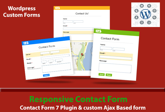 Make responsive contact form by Wpthemetix | Fiverr