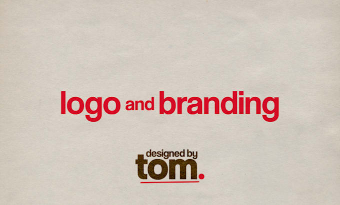 Develop and design the finest logo and brand identity by ...